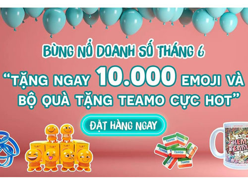 Thông Báo Khuyến Mãi Kem Teamo - Horecavn